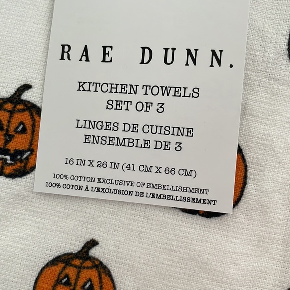 Rae Dunn | Kitchen | Rae Dunn Halloween Kitchen Towels | Poshmark